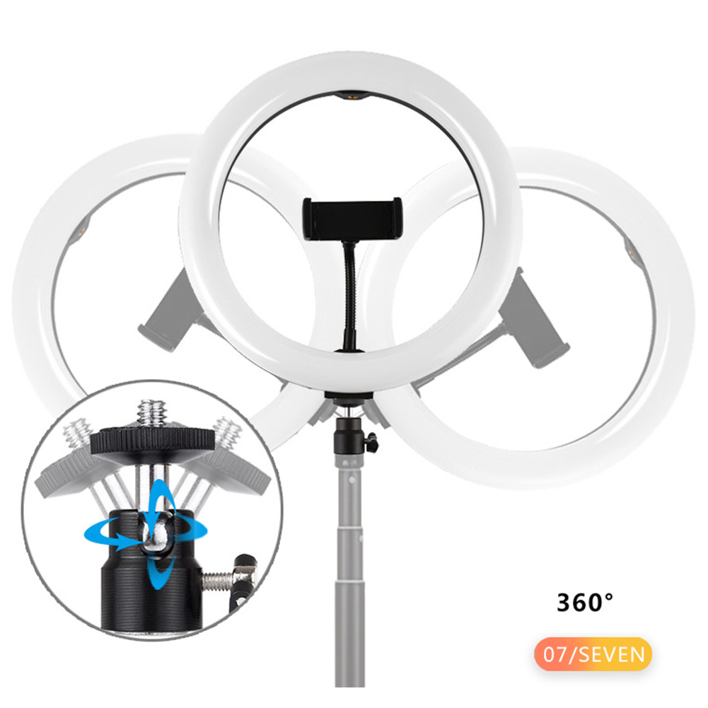 Telecomando 9 pollici APP supporto telefono anello luce LED studio RGB con supporto