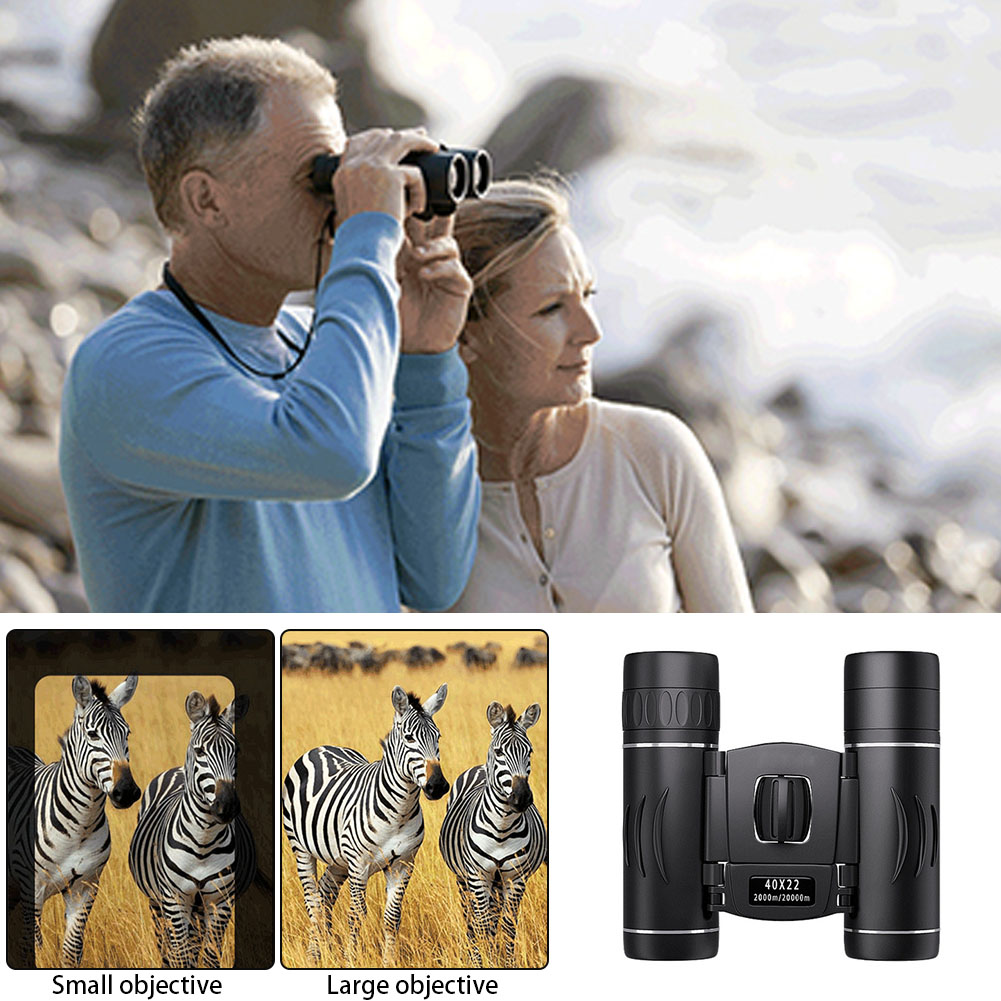 Telescopio compatto birdwatching per bambini adulti visione notturna binocolo