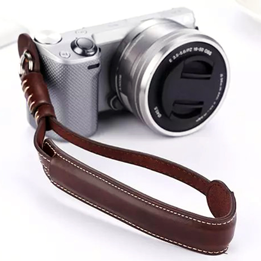 Impugnatura fotocamera per cinturino da polso in tessuto Sony A6000 A7RSLR/DSLR VENDITA