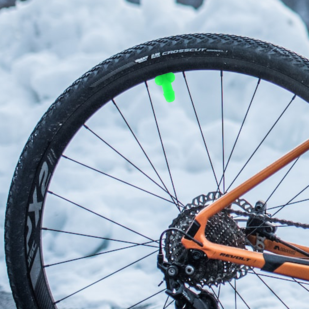 4pz Coperture Gambo Valvola Divertenti Valvola Valvola Auto Silicone Luminoso Per Scherzi Adulti