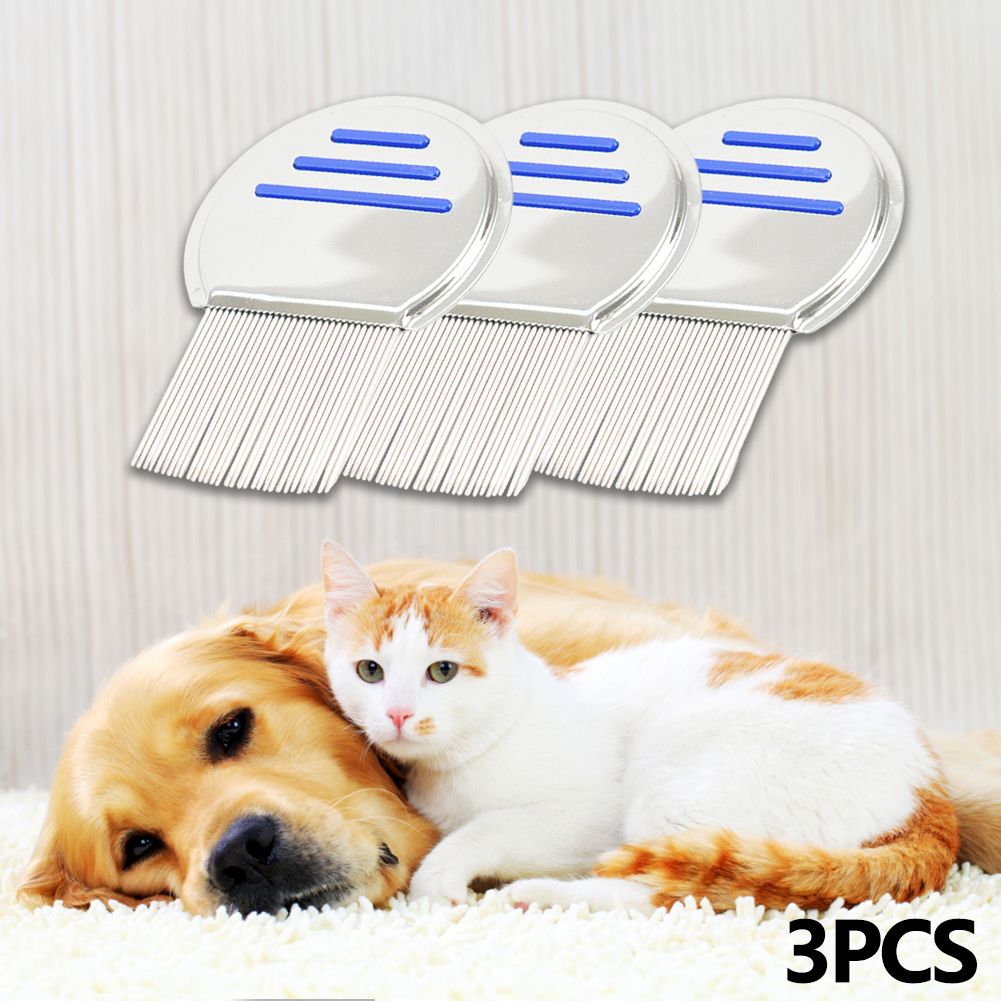 3PCS REMOVE NITS And Fleas Professional Non Slip Lice Combs ...