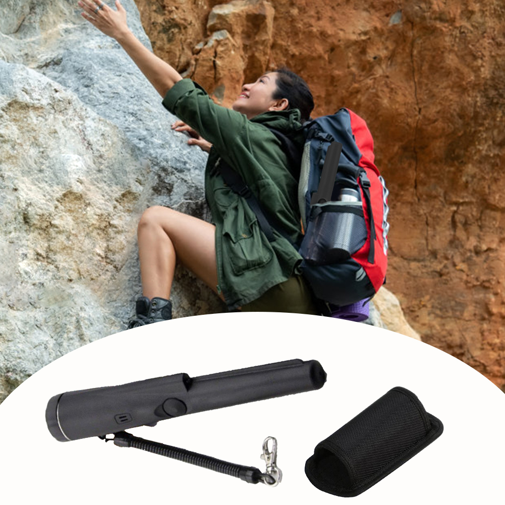 METAL DETECTOR STORAGE Bag With Buzzer Vibration Mini Portable Safety ...