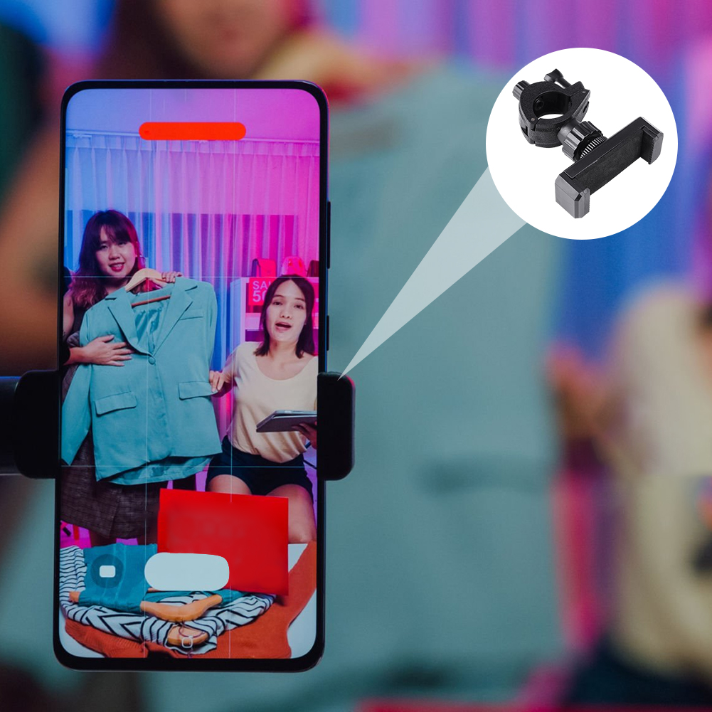 Live Broadcast Video Recording Phone Tripod Mount Adapter Portable ...