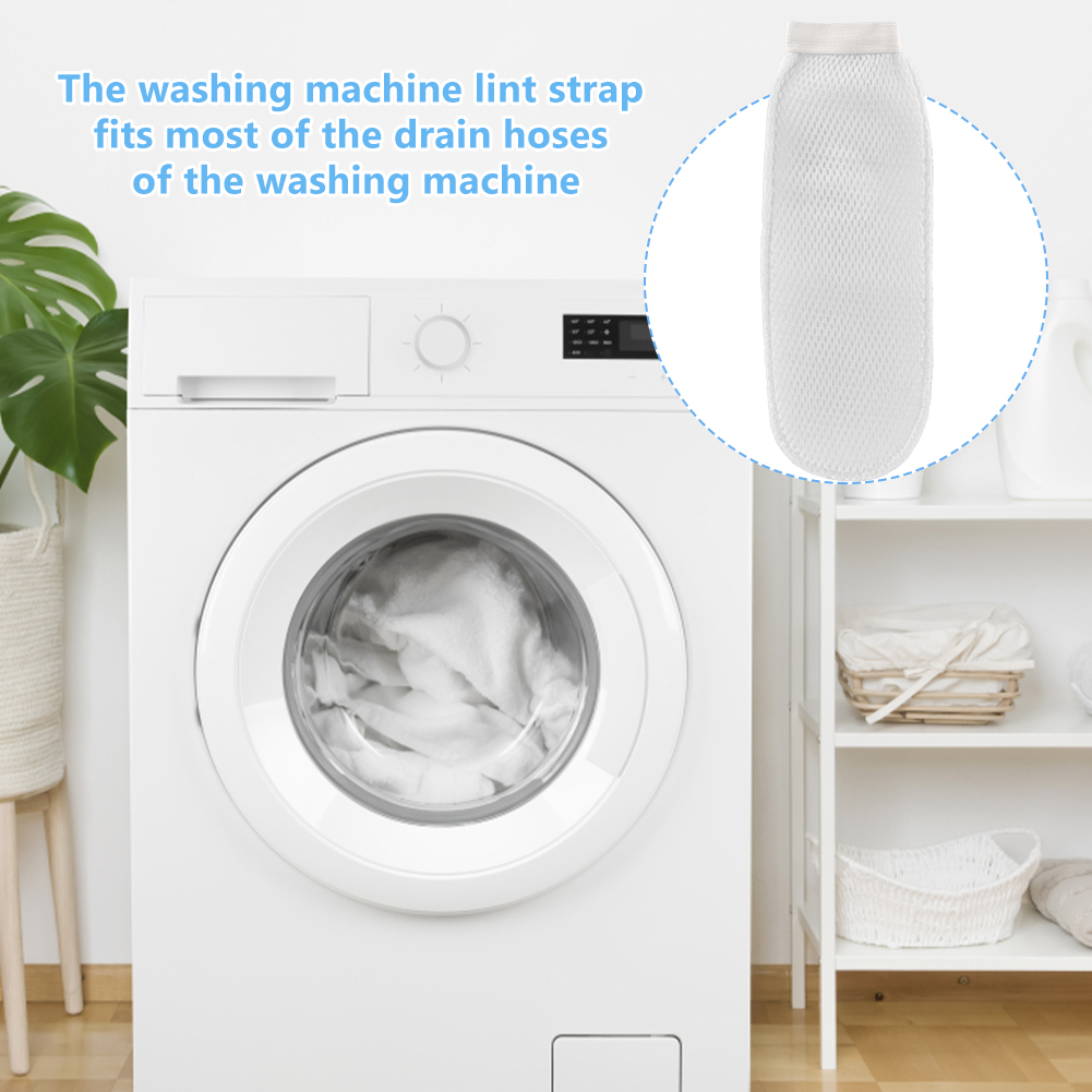 16pcs Catcher Drain System Home Washing Machine Lint Trap With Cable ...