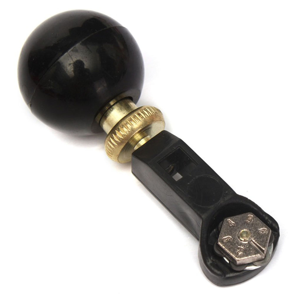 6 Wheels Circular Glass Cutter Suction Cup Knob With Scale Easy Operate ...