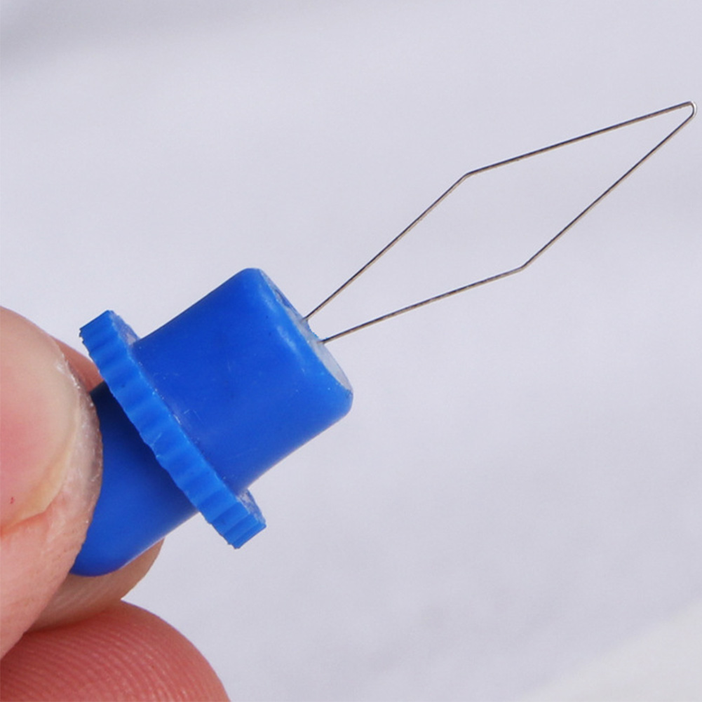 OLD PEOPLE QUICK Magnifying Needle Threader With Magnifier Transparent ...