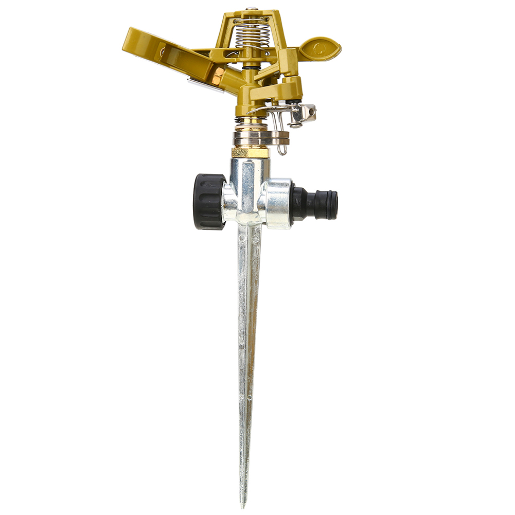 Irrigatore giardino resistente in metallo rotante 360 gradi