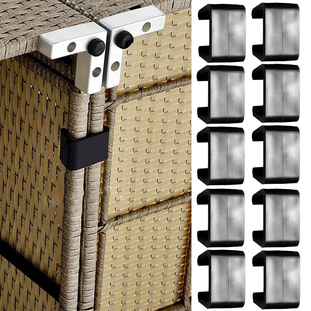 Connect sedia in rattan da esterno vimini patio clip mobili divano sezionale