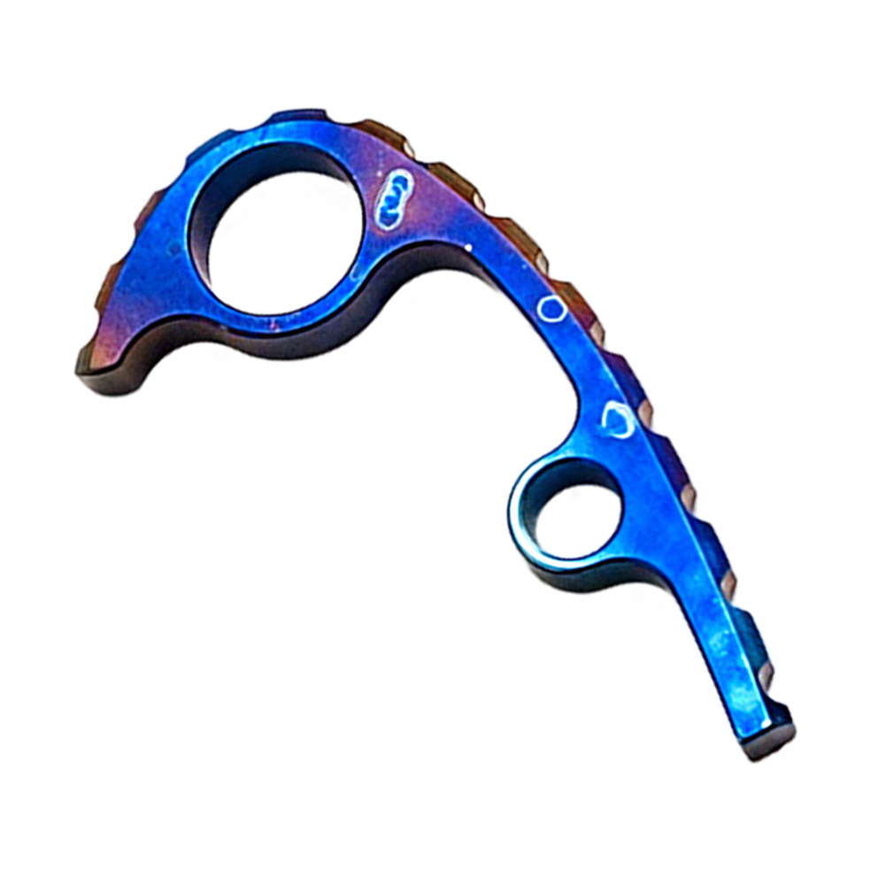 Titanium Alloy Portable Spine Keel Back Spacer Practical DIY For Spyderco Para