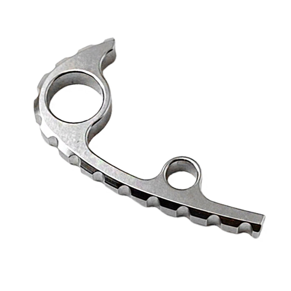 Folding Cutter Spine Keel Back Spacer Titanium Alloy Shank For Spyderco Para