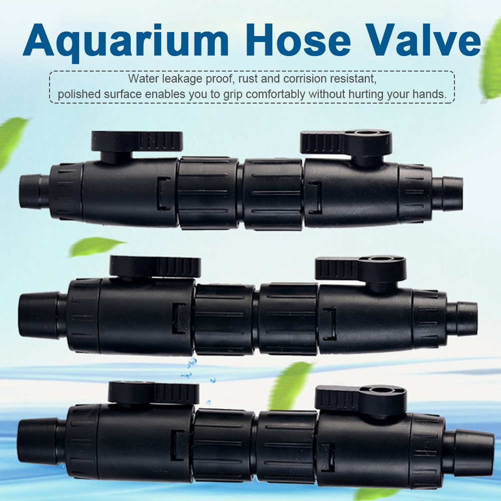 Adattatore tubo acquario 12 mm 16 mm vasche per pesci ciotola controllo flusso acqua