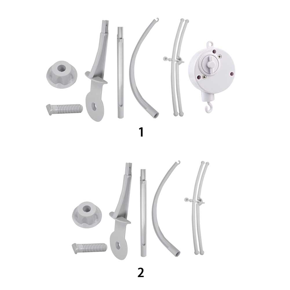 WIND UP ACCESSORIES Bed Bell Holder Hanging Arm Bracket Baby Crib ...