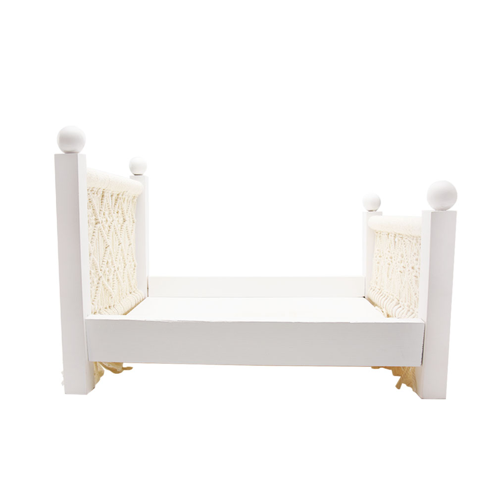 Mini legno neonato lettino rimovibile fotografia oggetti di scena fotografici per servizio fotografico