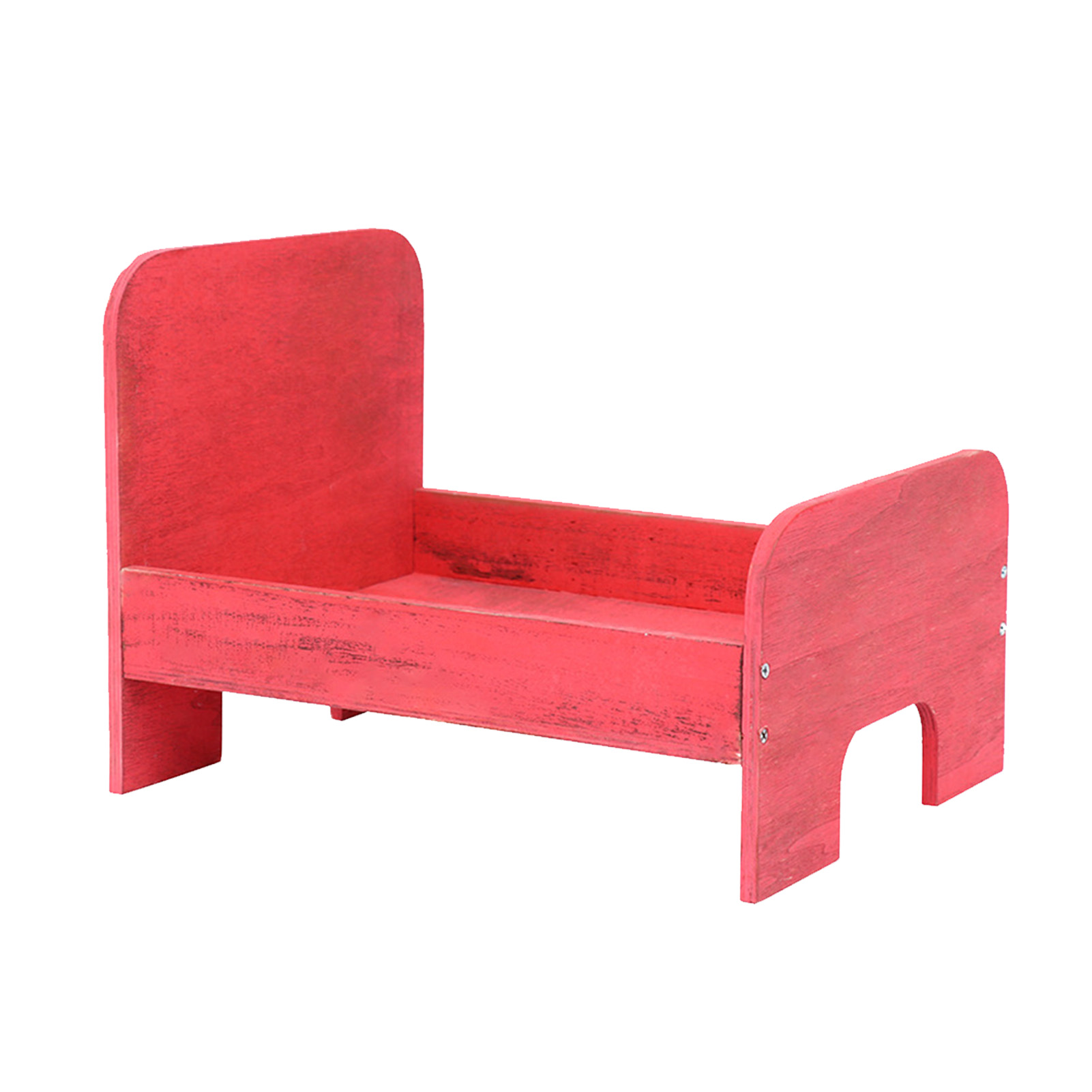 Lettino fotografico bambino oggetti di scena in legno sfondo fotografico portatile rimovibile