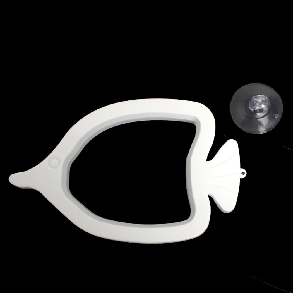 Anello di alimentazione acquario con ventosa cerchio alimentare galleggiante