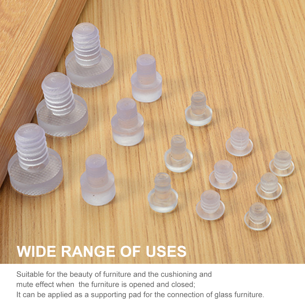 Paraurti da tavolo in vetro patio distanziatori trasparenti armadio casa anticollisione