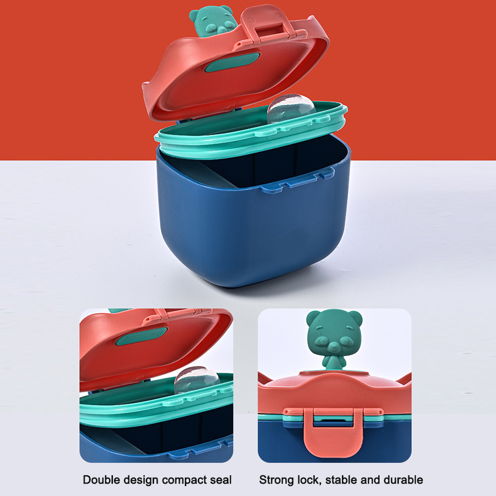 Multifunctional Formula Milk Container For Baby Home With Spoon Feeding ...