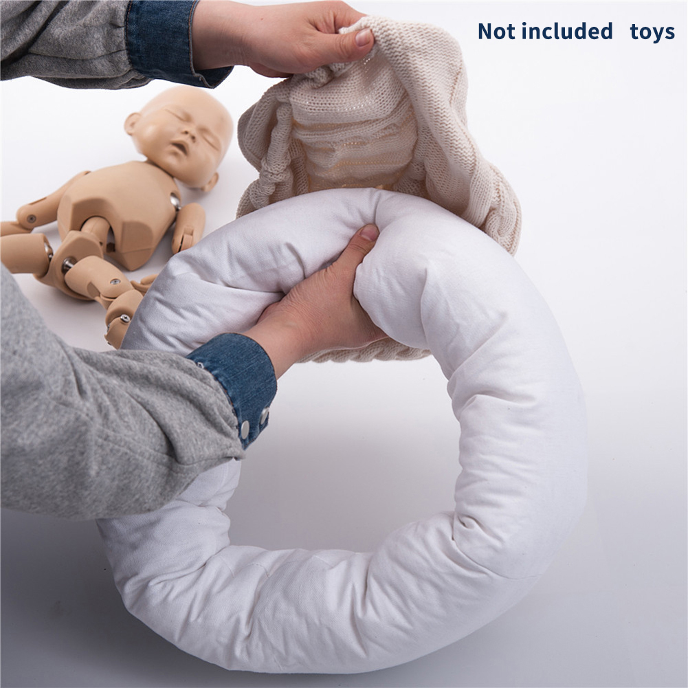 Cuscino in posa bambino neonati per 0-6 mesi riempimento cesto morbido materiale fotografico