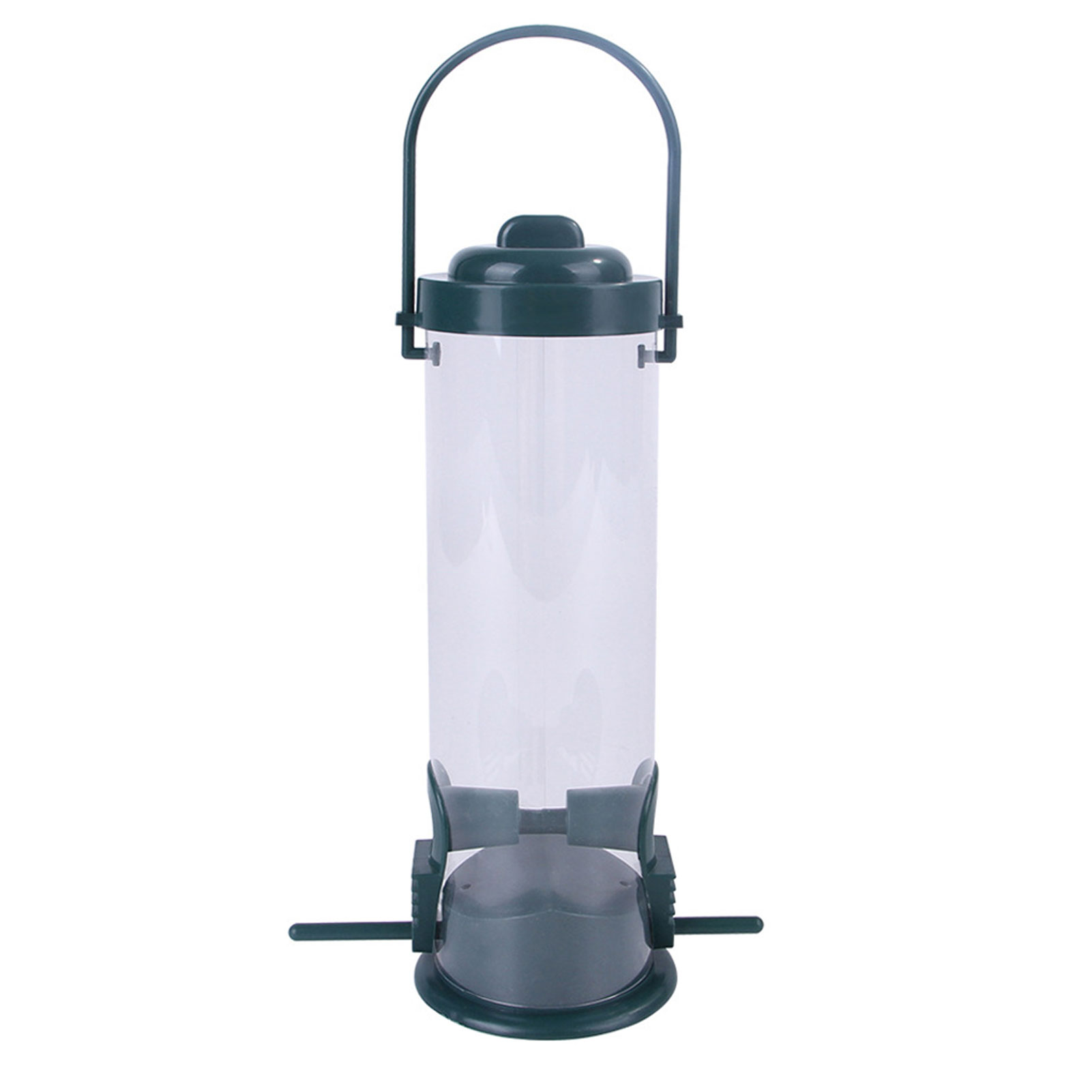 Contenitore per cibo da appendere all'aperto portatile alimentatore per uccellini decorazione giardino a prova di scoiattolo