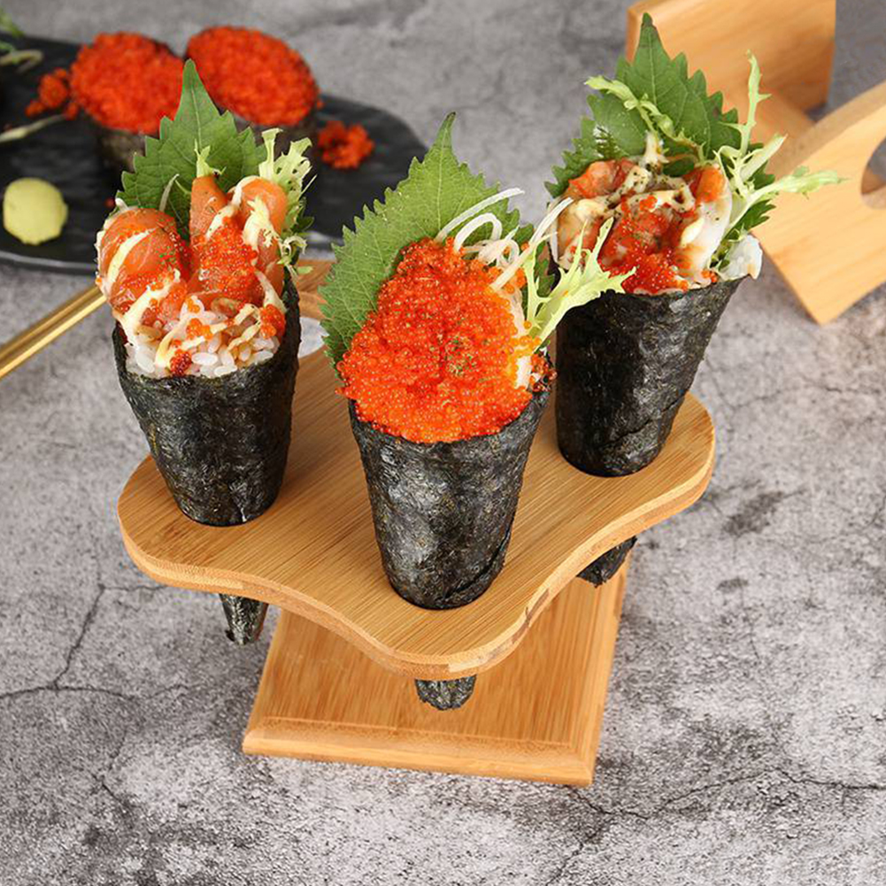 5 Holes Sushi Roll Holder Wedding Kitchen Tools Display Stand Japanese 5-holes-sushi-roll-holder-wedding-kitchen-tools-display-stand-japanese