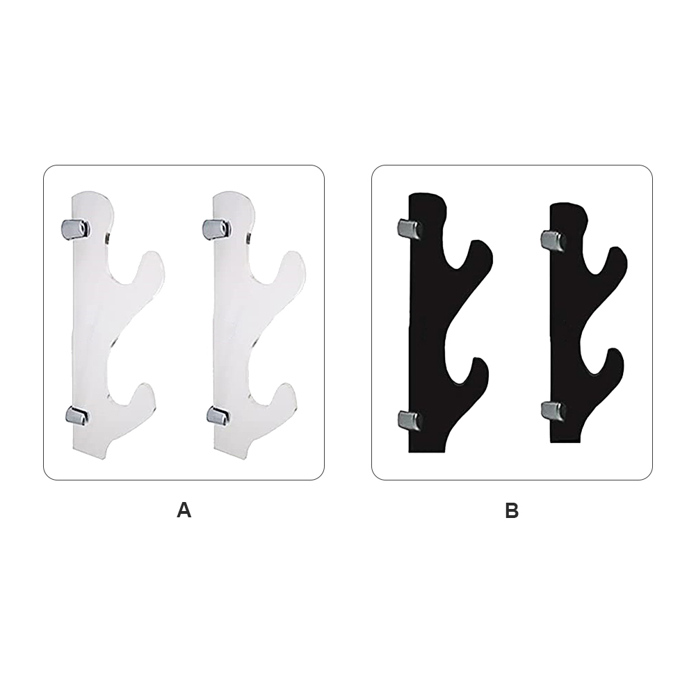 Chinese Vintage Display Stand Space Saving Sword Holder Acrylic Home Decor