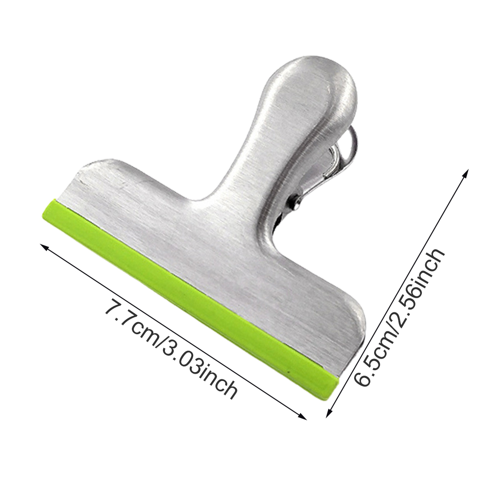 Clip Sigillante Universale Mantenere Fresca Con Protezione Silicone Acciaio Inox