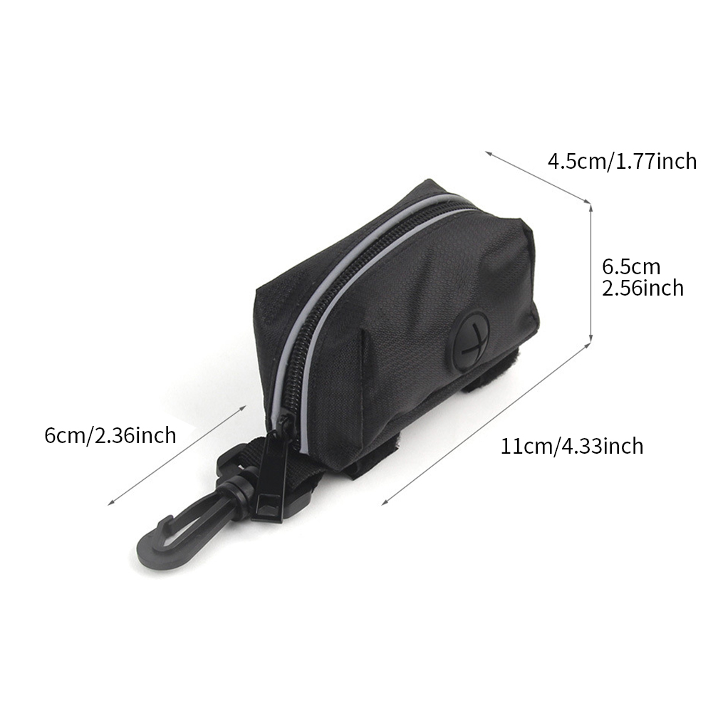 2 pz Supporto Oxford tessuto pick up borsa cacca dispenser cane cucciolo gatto al guinzaglio