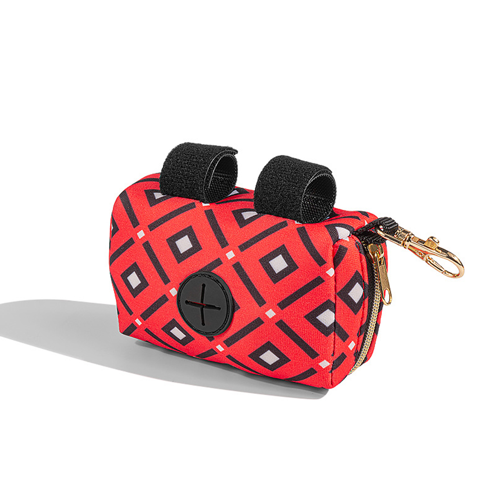 Con clip supporto portatile cane gatto borsa cacca dispenser stoccaggio viaggio per guinzaglio