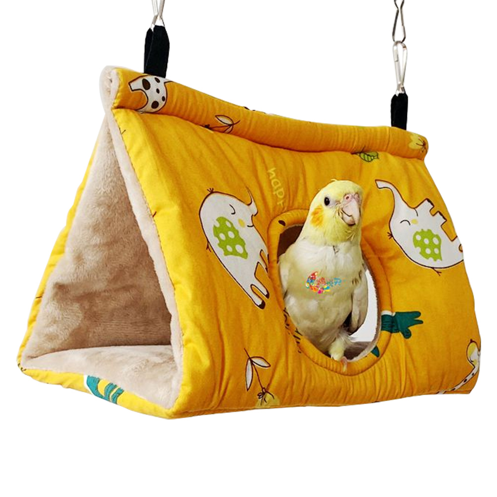 Parrot | Cockatiel Shed With Replace Mat Bed Winter Warm Bird Hammock ...