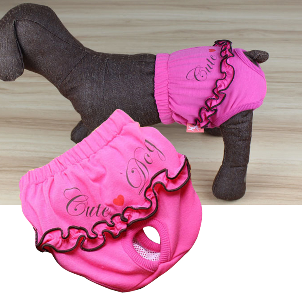 Pannolino sanitario lavabile morbido per donna elastico vita cane riutilizzabile