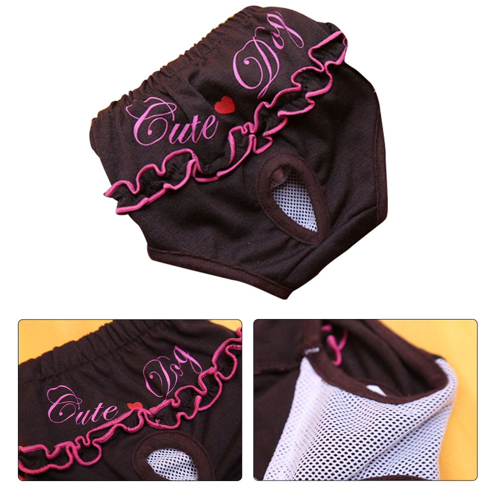 Pannolino per cane da donna comodo assorbimento acqua vita elastica