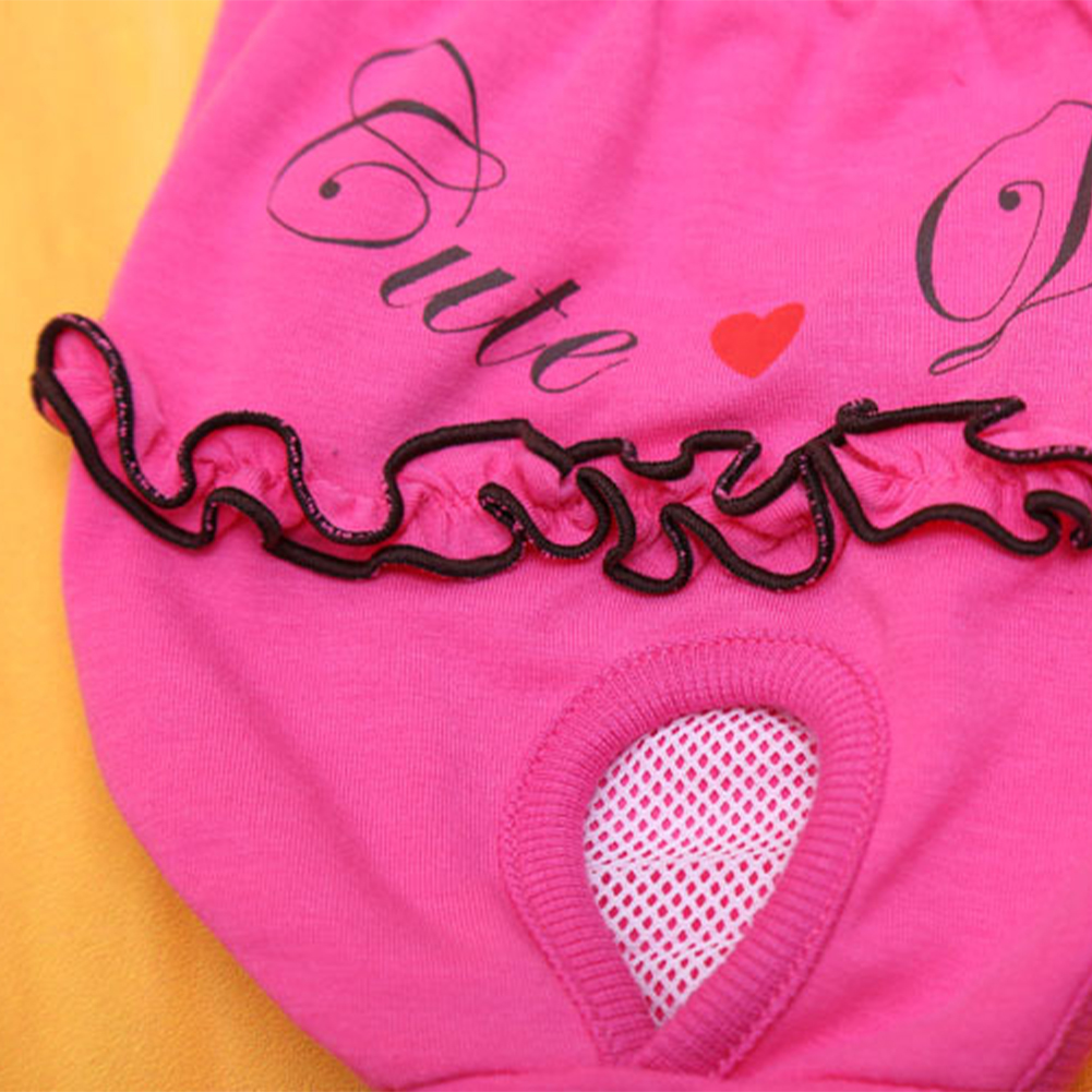 Pannolino Cane Per Donna Lavabile Riutilizzabile Vita Morbida Elastica Piccola Media Outdoor