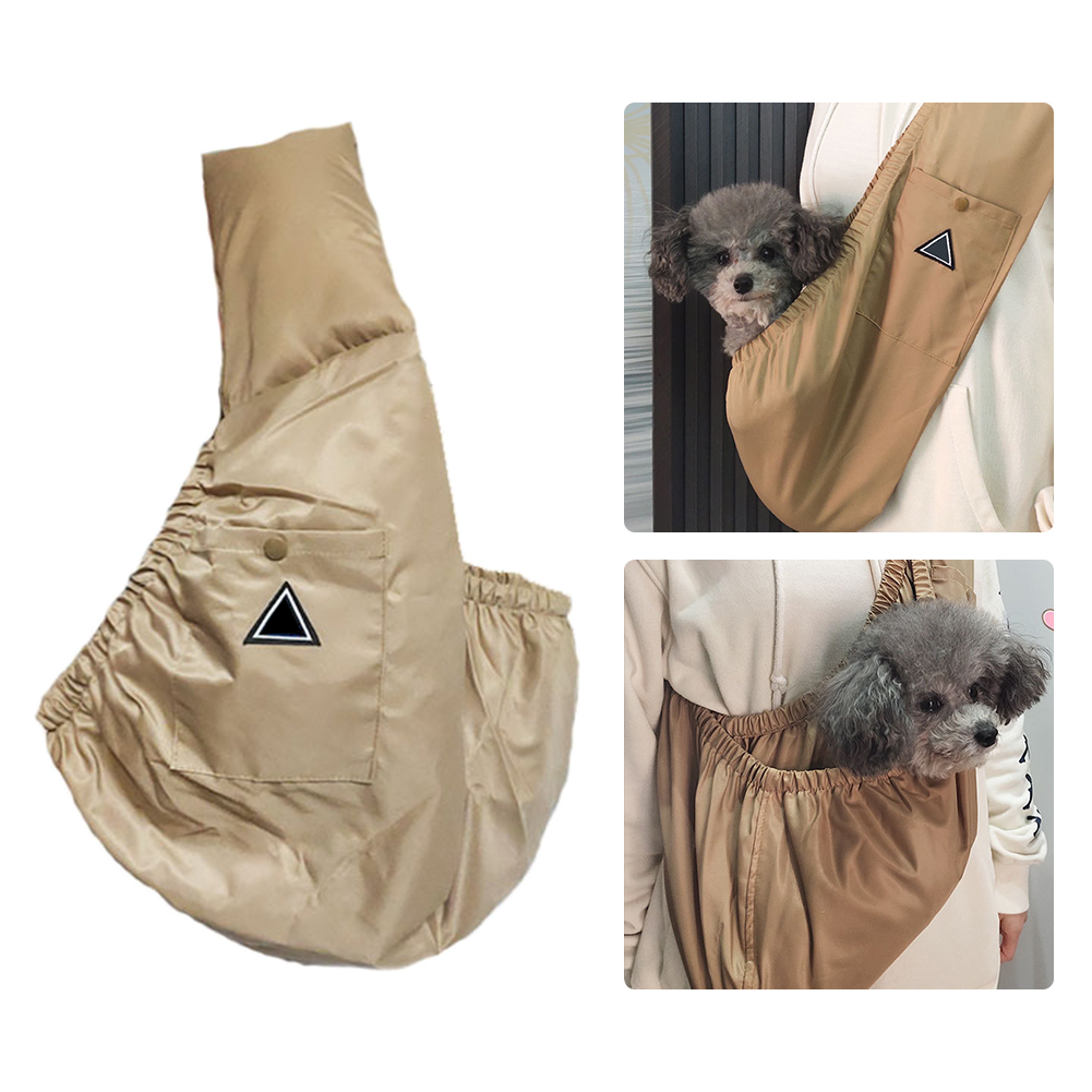 Borsa da trekking per trasportatore di animali domestici con taschino cane gatto a mani libere all'aperto traspirante