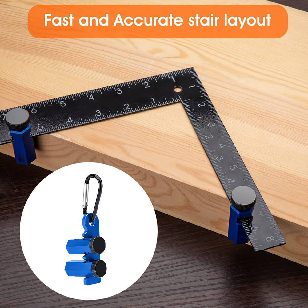 With Carabiner Framing Square Attachment Jig Storage Holder Carpentry ...