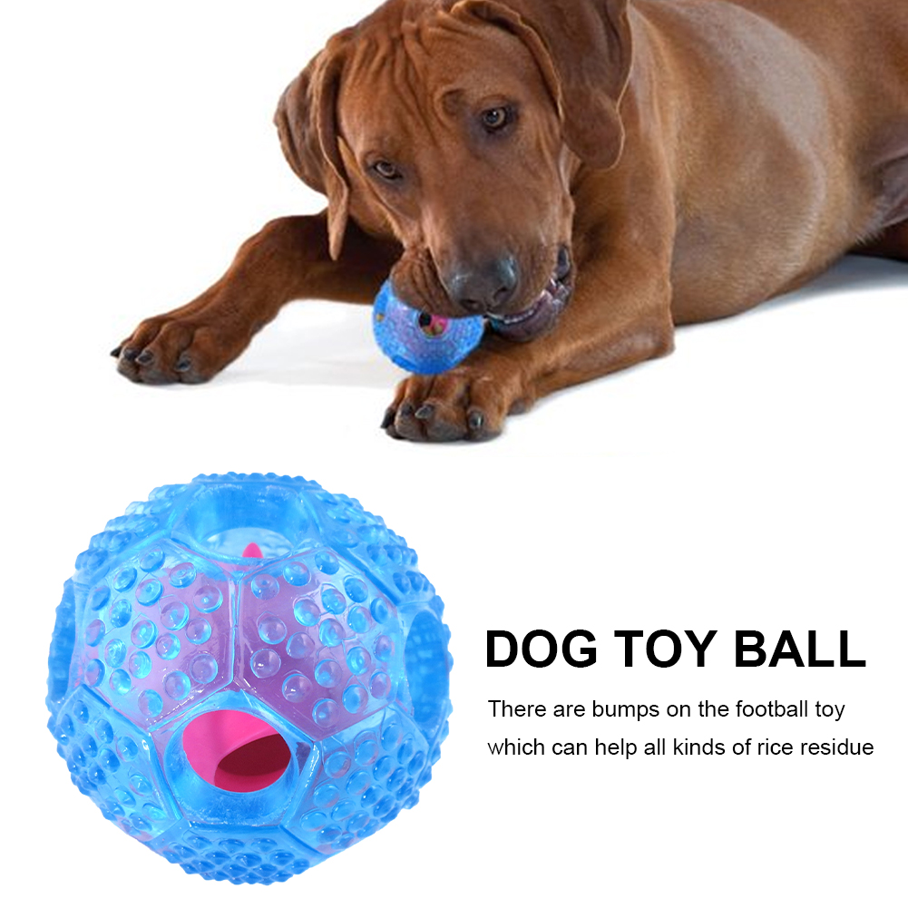Pulizia denti cane palla giocattolo dispensazione cibo esterno sollievo stress interattivo