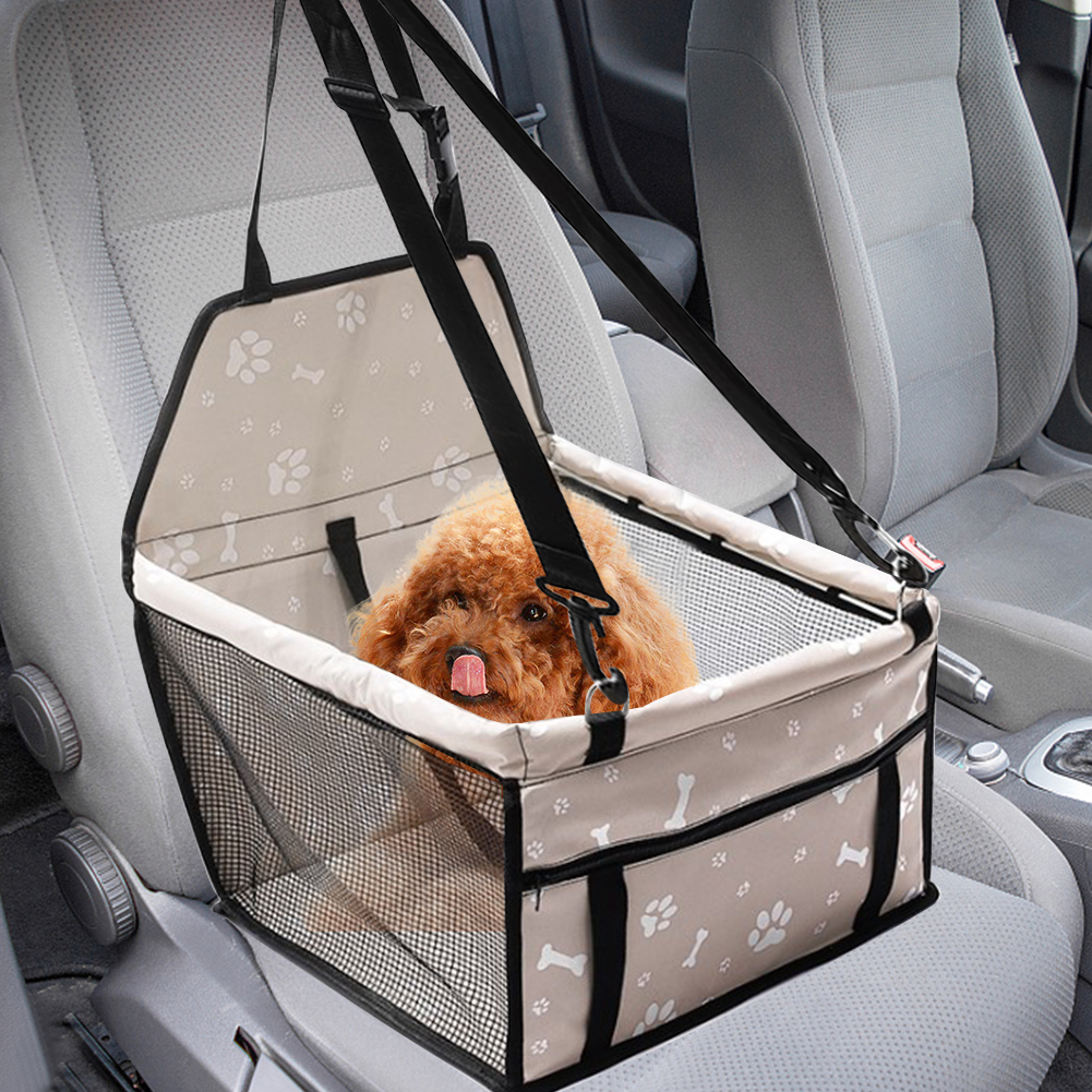 Trasporto da viaggio cane seggiolino auto pieghevole gabbia amaca lavabile cucciolo di sicurezza trasporto