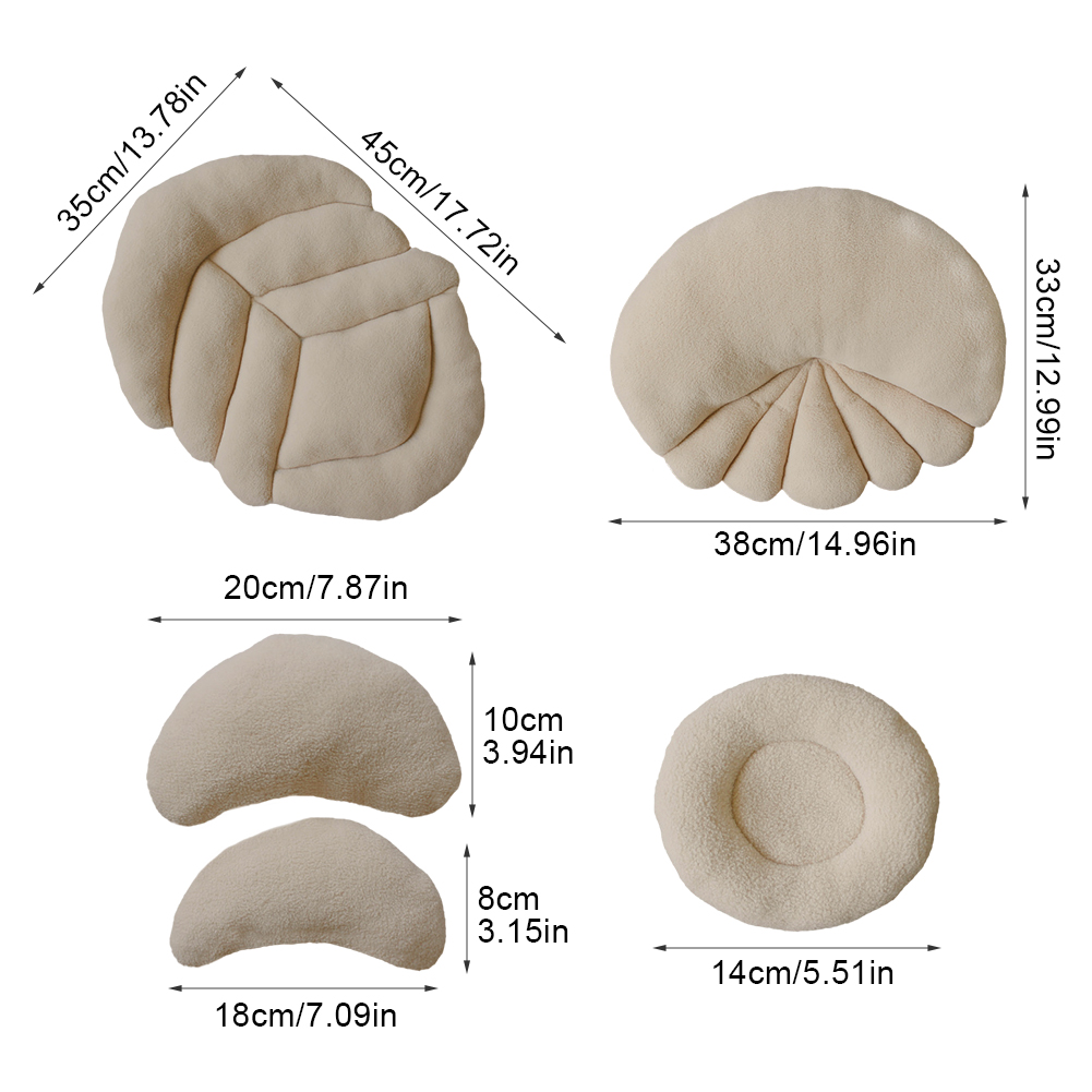 Cuscino per fotografia neonato Cuhsion aiuto per posa materiale fotografico ausiliario