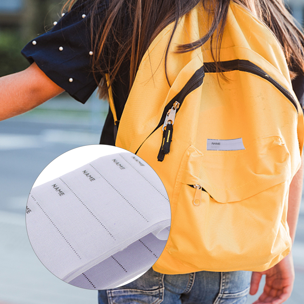 100 griglie uniforme da cucire a scuola bambini case nome etichetta asilo nido ferro per vestiti