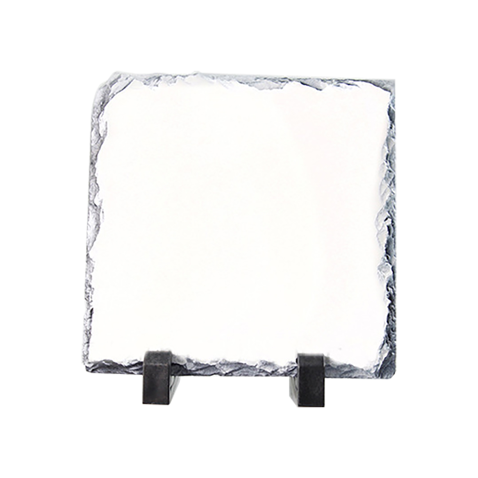 SQUARE PHOTO FRAME Sublimation Blank Display Natural Rock Birthday Home ...