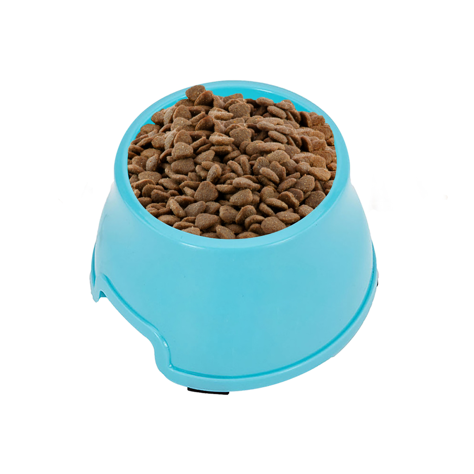 Ciotola per cane sollevata alta bere antiscivolo protezione collo alimentatore in plastica casa solido