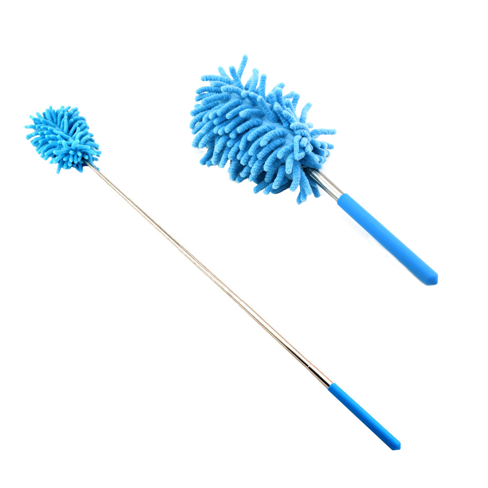 CLEANING TOOL MICROFIBER Duster Telescopic Flexible Extendable Pole ...