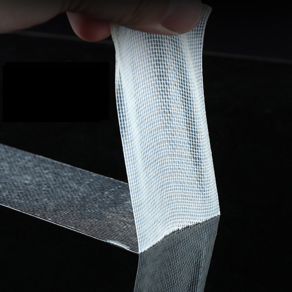 2 rotoli di nastro in tessuto auto su due lati per superfici strutturate estremamente resistente per la casa