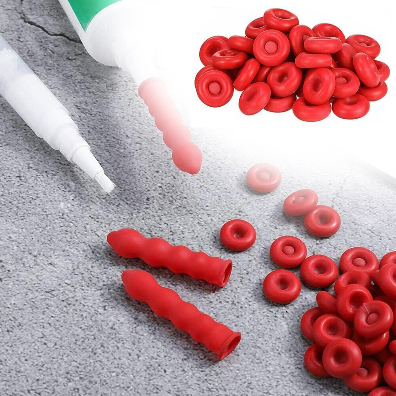 Caulk Cap For Sealing Reusable Saver Cover Preserving Sealant Nozzle | eBay