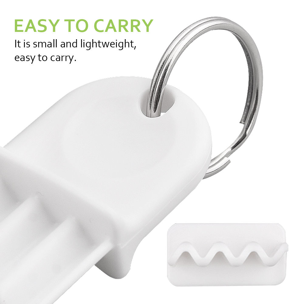 With Keyring Universal Toilet Paper Dispenser Key PP Plastic Home ...