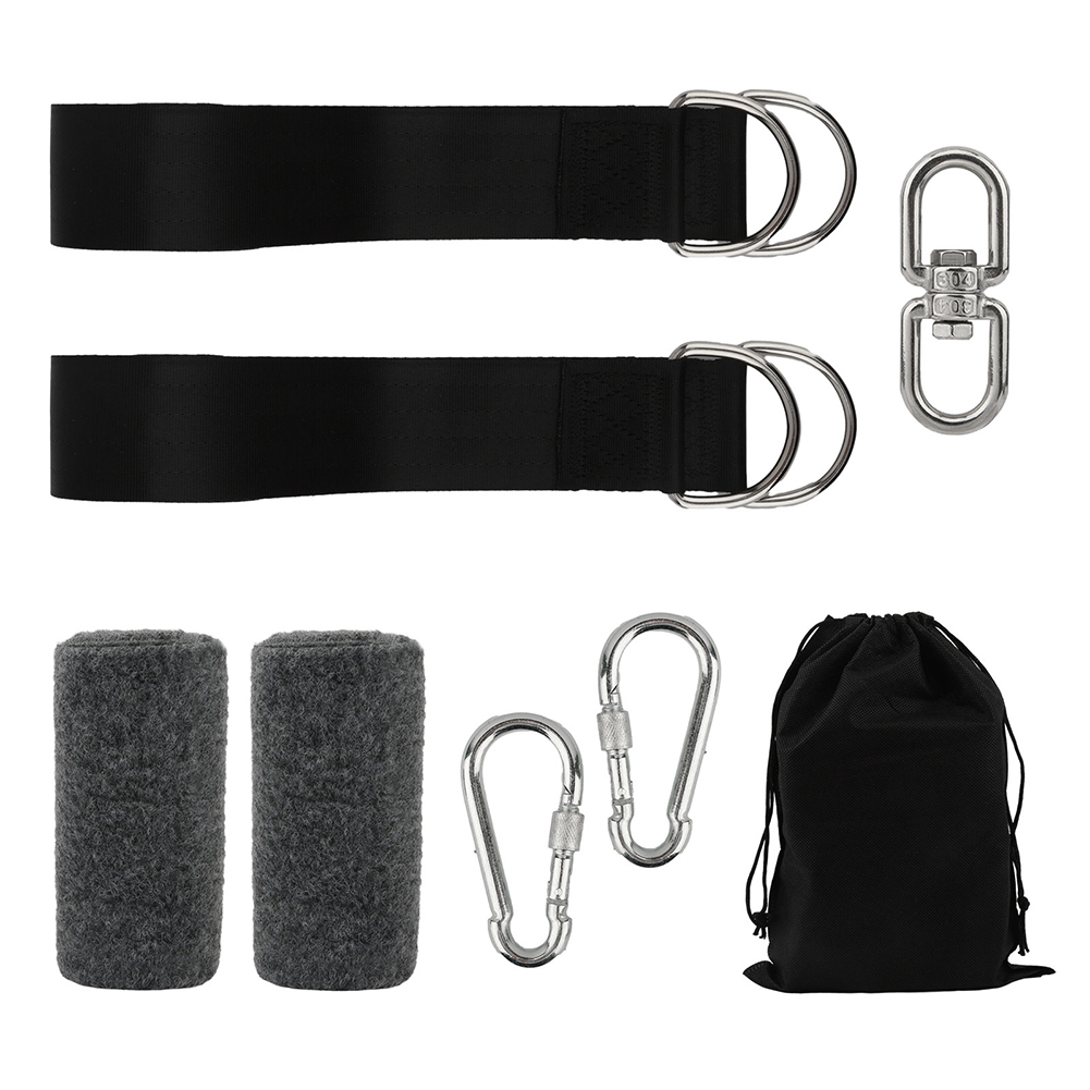 8pcs 3m Super Thickened Yard Tree Swing Strap Hanging Kit Camping ...