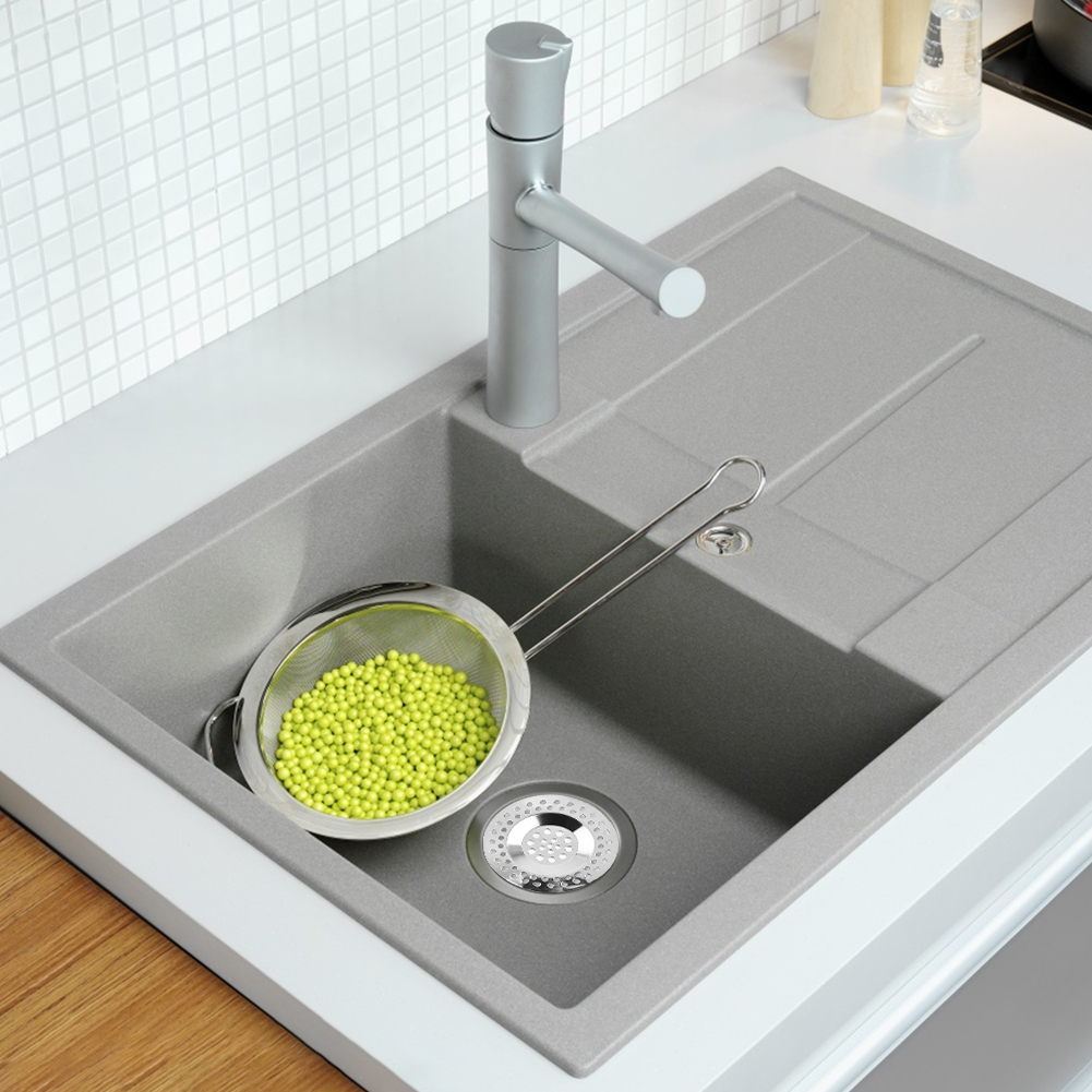 Plug Hair Catcher Stainless Steel Sink Strainer Filter Drain Protector ...