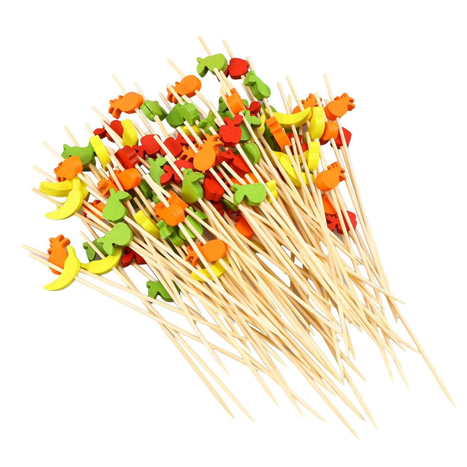 TOOTHPICKS BAMBOO STICKS Food Fruit Burger Cocktail Pick Drink ...