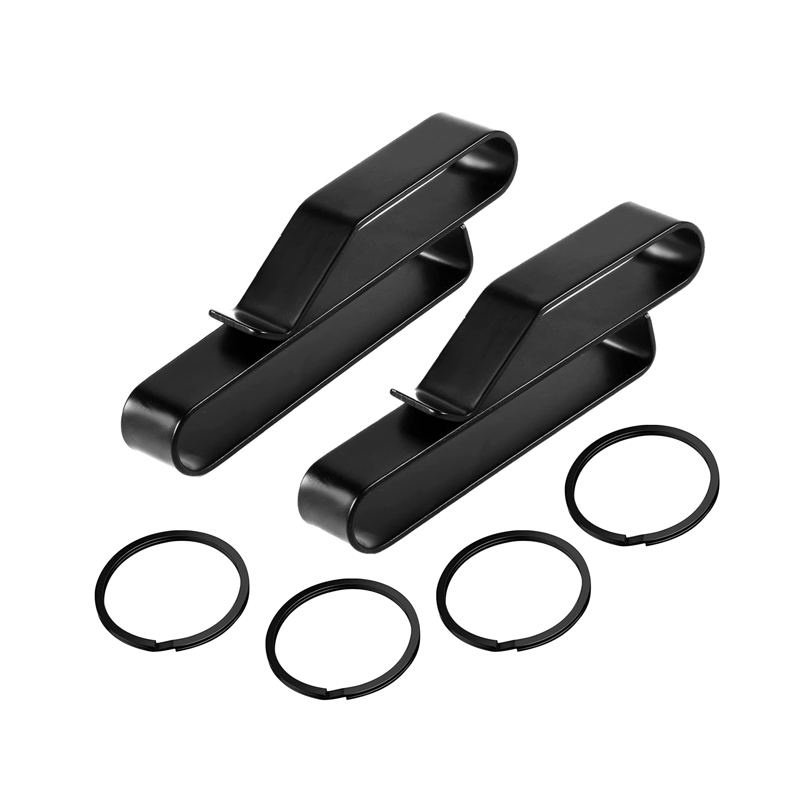 2pcs Key Holder Outdoor Camping Stainless Steel Gift Anti Lost For Men ...