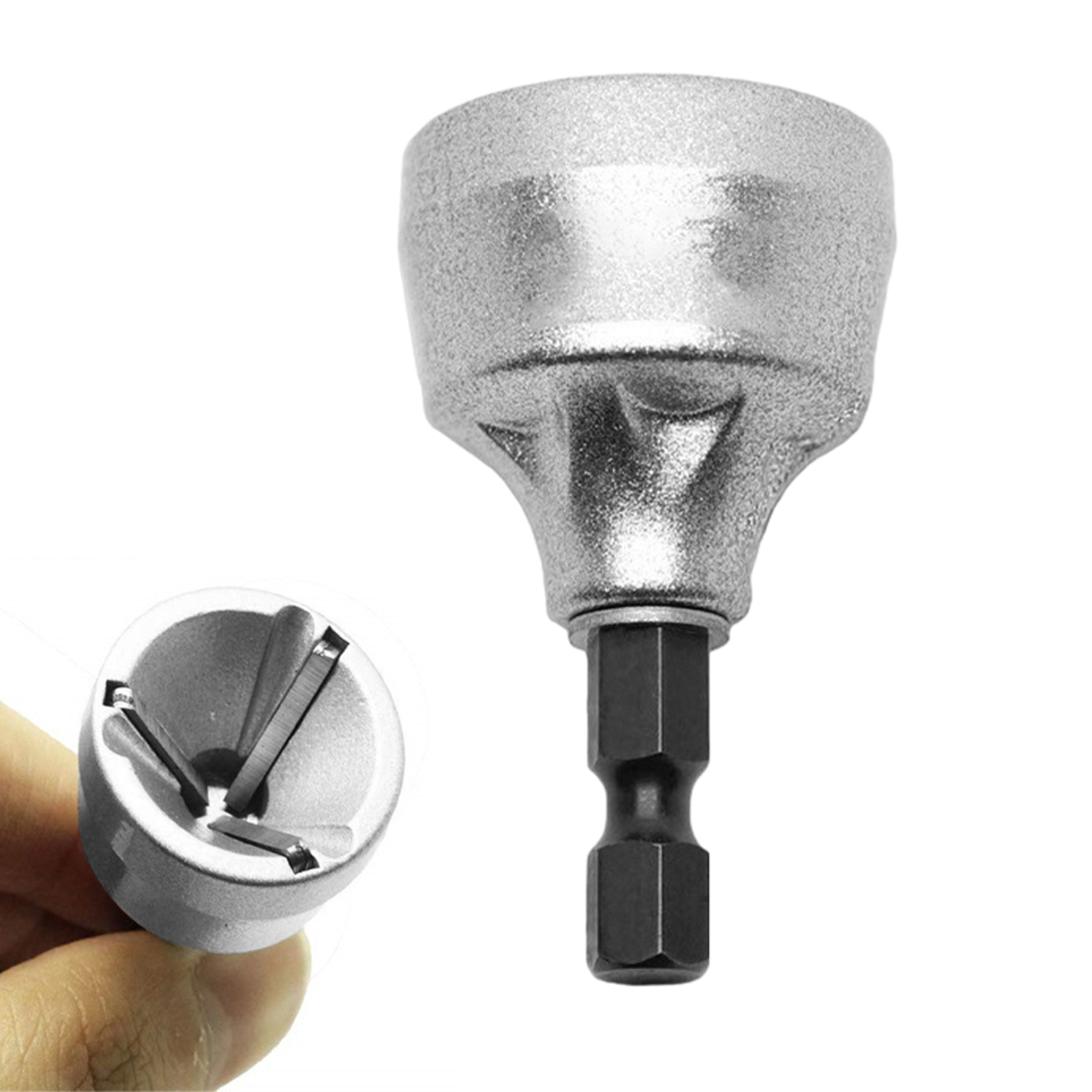 Deburring External Chamfer Tool Hex Shank Quick Release Damaged Bolts ...