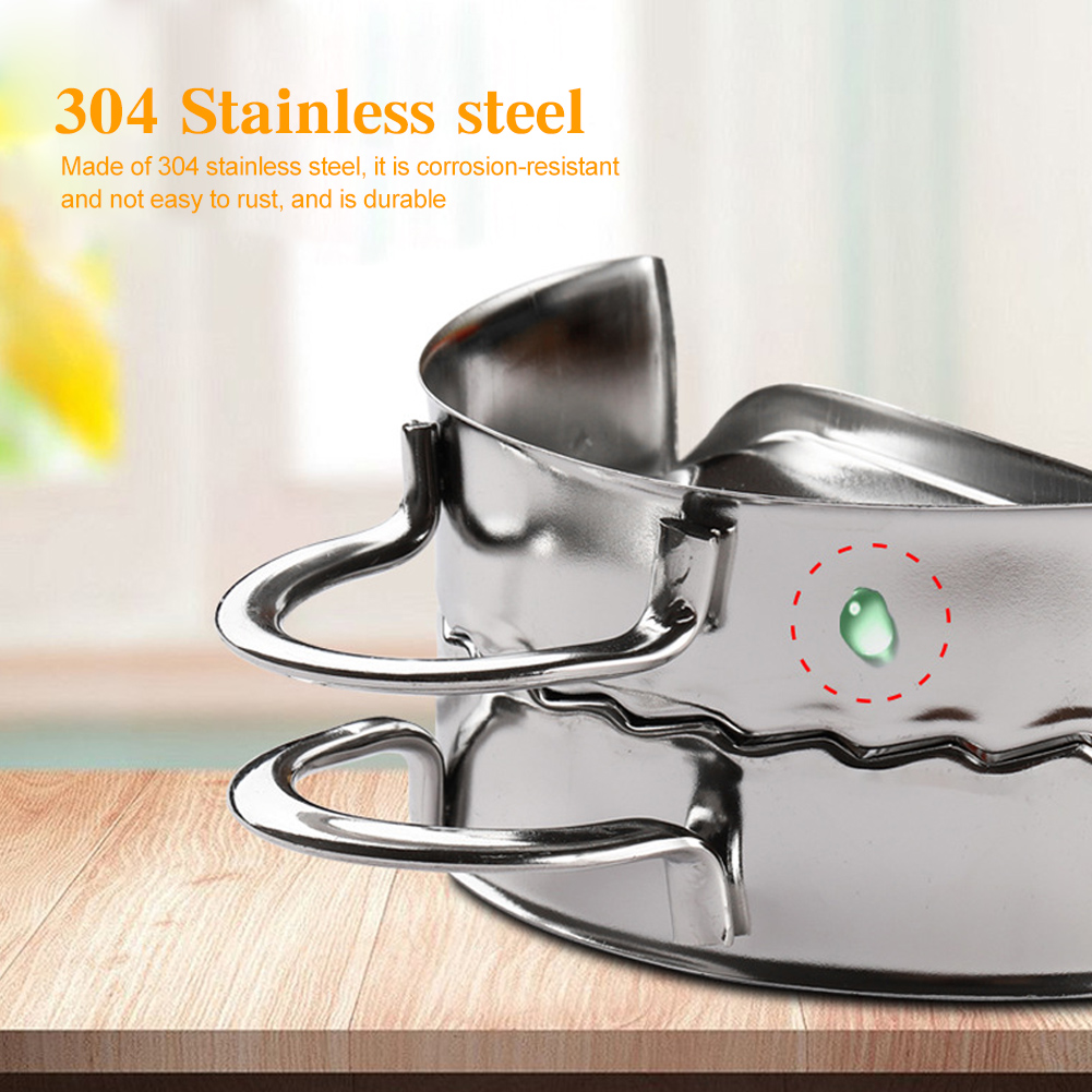 2pcs Calzone DIY Ravioli Cutters Empanadas Dumpling Maker With Stuffing ...